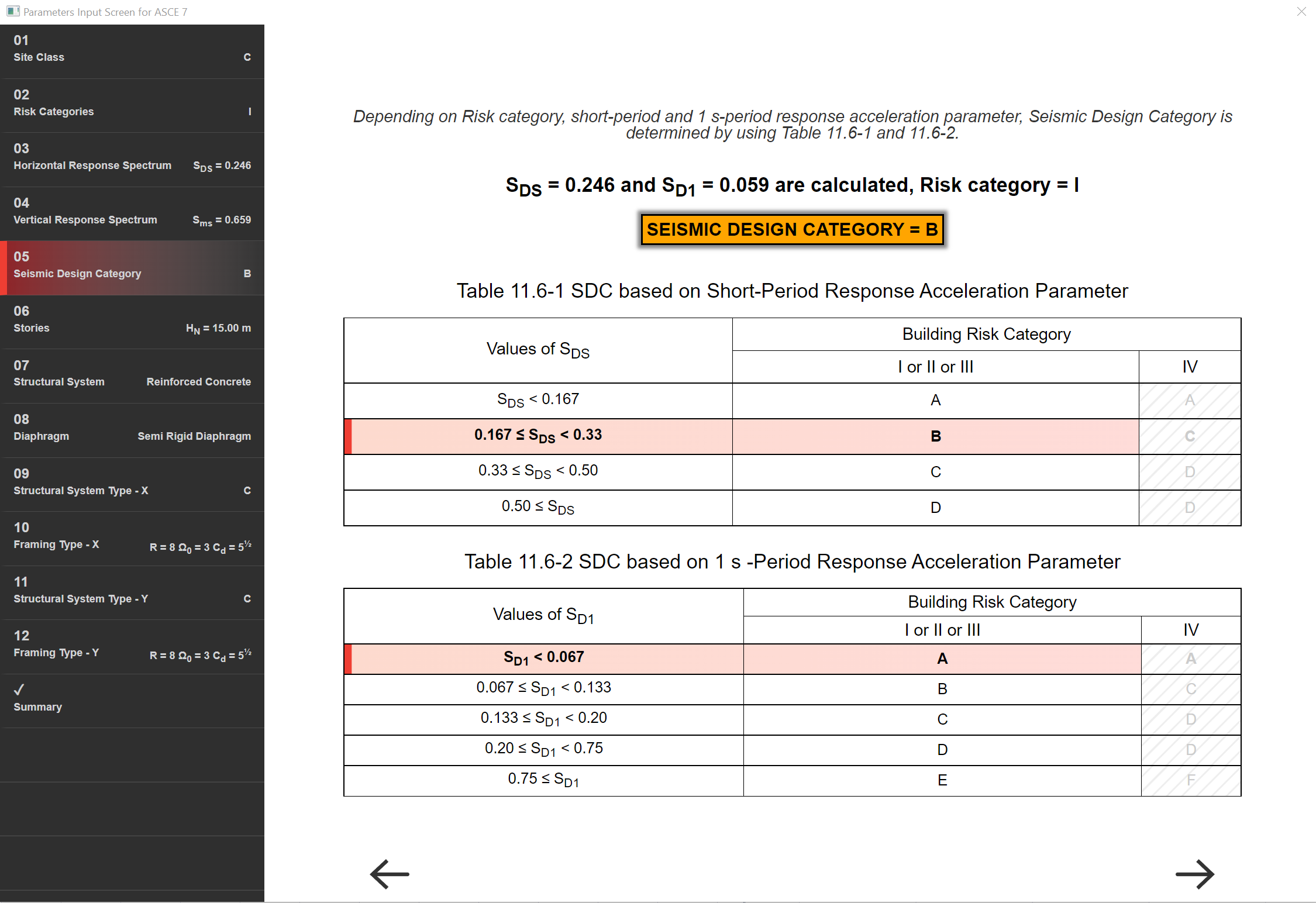 Seismic Design Category (SDC) ASCE 7-16