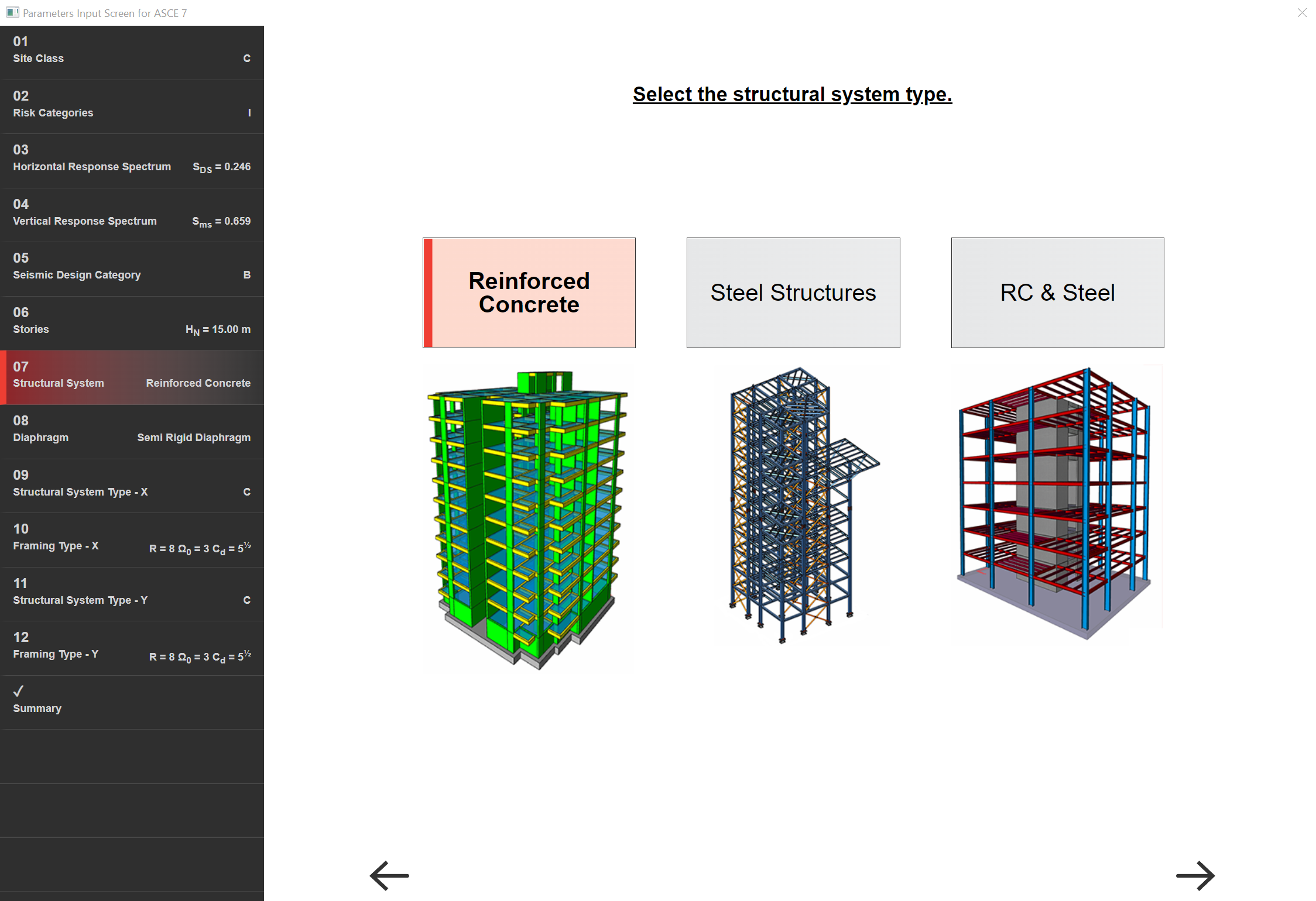 Structural System Type ASCE 7-16
