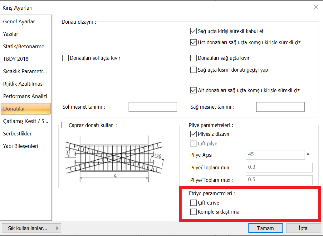 Transverse Reinforcement Detailing for Beams.