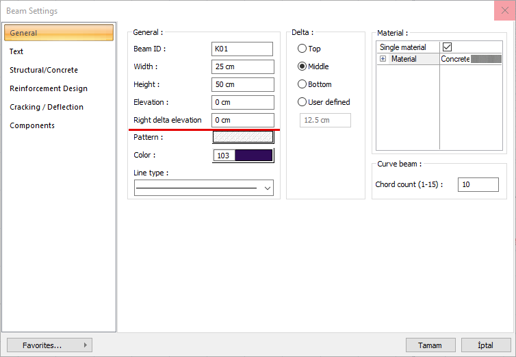 Creating an Inclined Beam