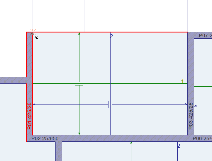 Creating a Line Slab Band