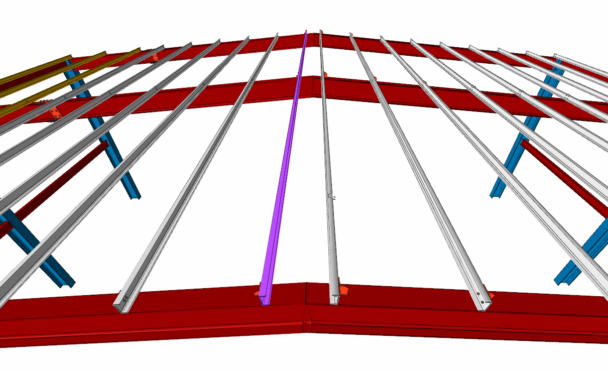 Creating a Sagrod for Roof Purlins