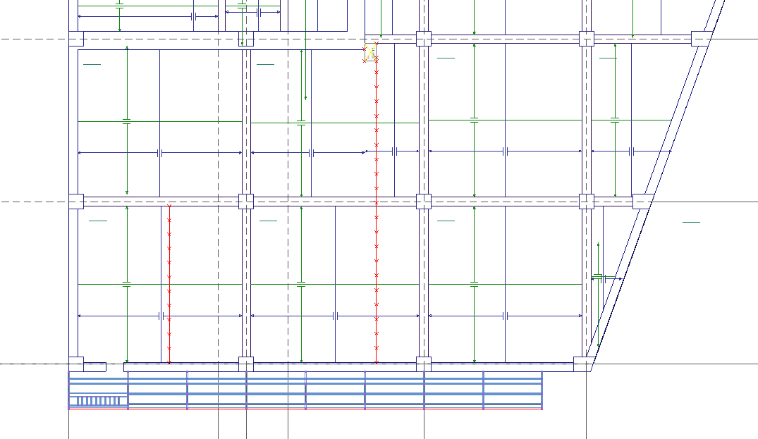 Creating Scaffolding in Stepped Structures
