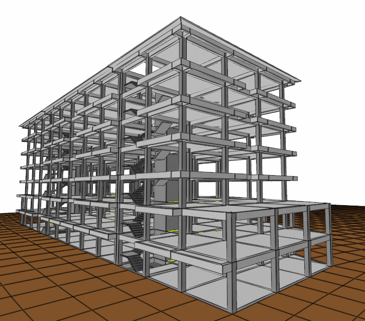 Creating Scaffolding in Stepped Structures