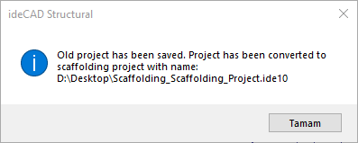 Creating a Arc Scaffolding