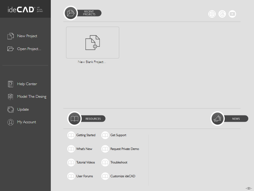 Create a New Structural Building Information Model