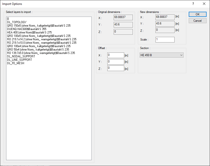 DWG/DXF as Structure Import