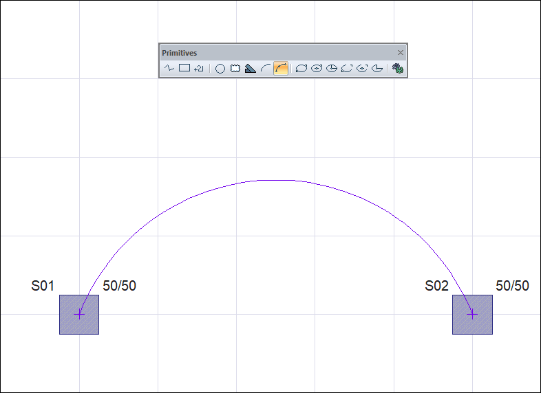 Creating a Continuous Arc Beam