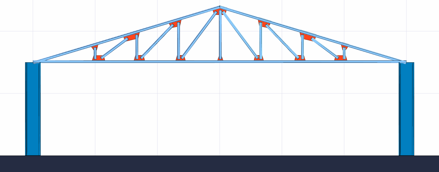Triangular Symmetric Truss