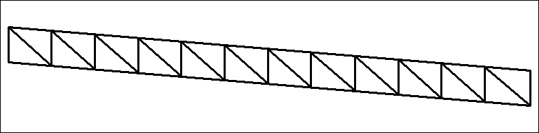 Sloping Flat Truss