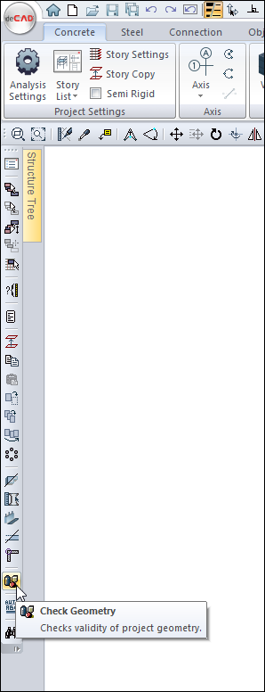 Check Geometry and Failure