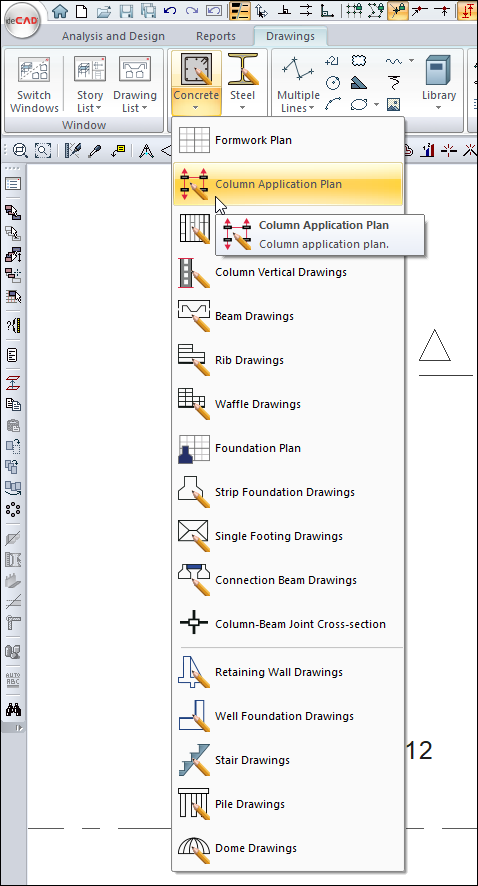 Create Concrete Drawings