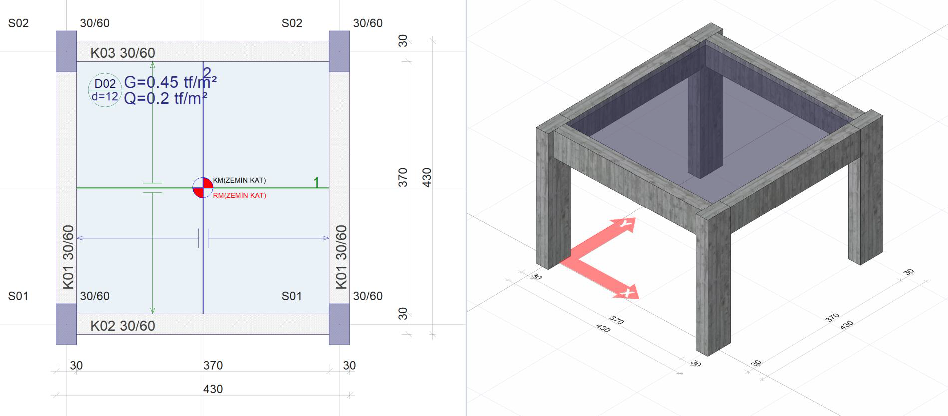 Column Formwork Scaffolding Design Example