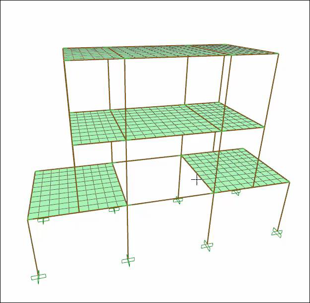 Semi-Rigid Diaphragm (Elastic Diaphragm) Behavior